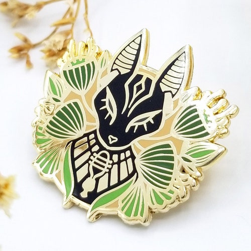 Anubis Hard Enamel Pin Egyptian Collection - Etsy