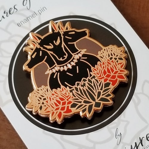 Cerberus Hard Enamel Pin greek Collection | Etsy