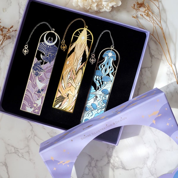 Metal Bookmark - Etsy