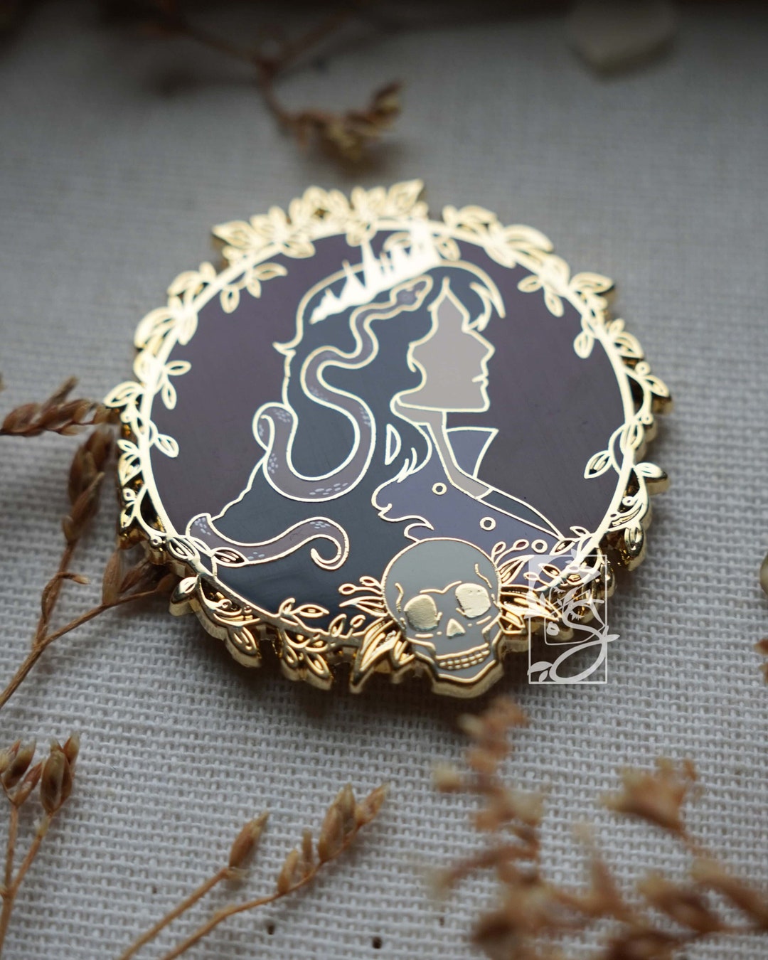 Hades Hard Enamel Pin | Fated Lovers Collection | Hell's King Unique ...