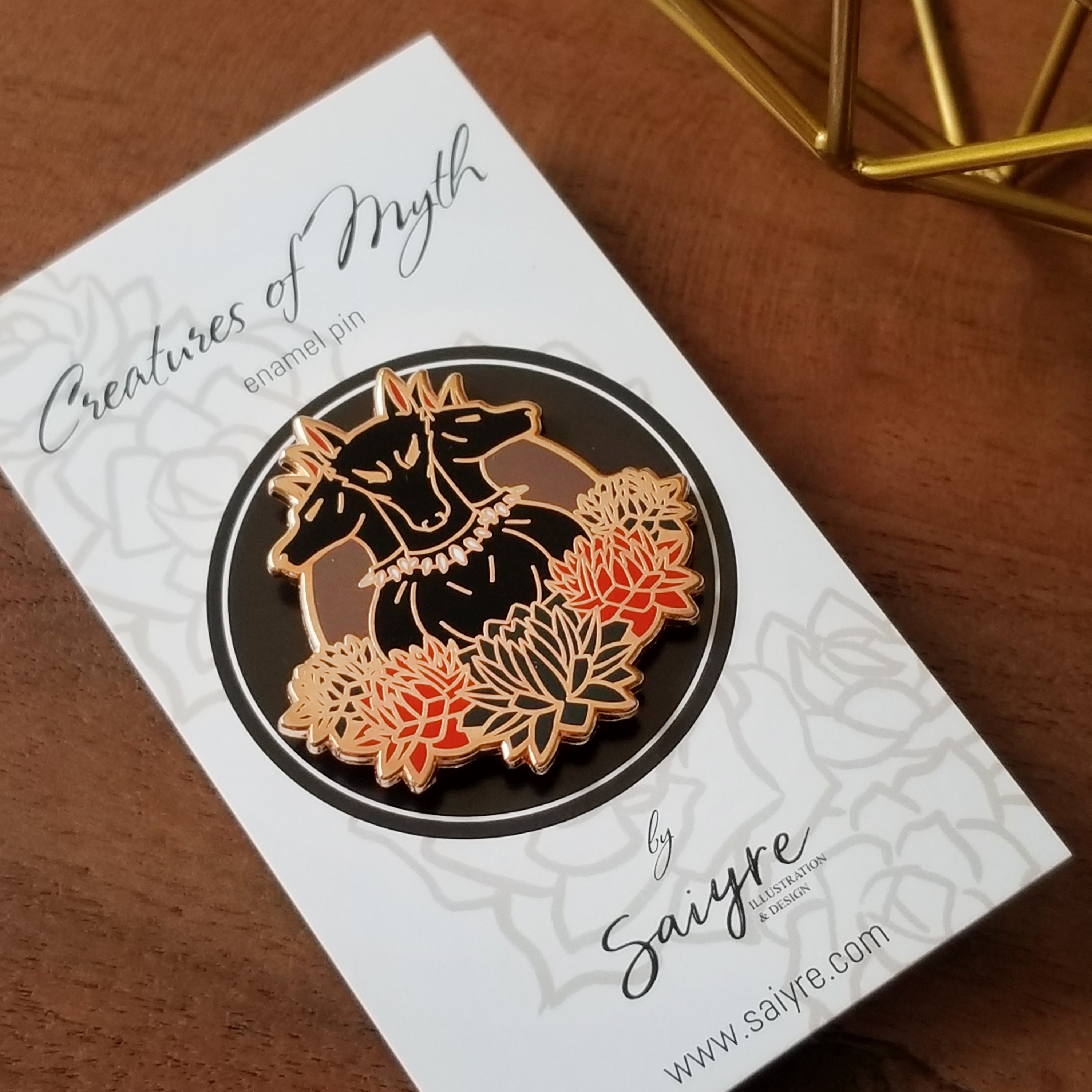 Cerberus Hard Enamel Pin greek Collection | Etsy