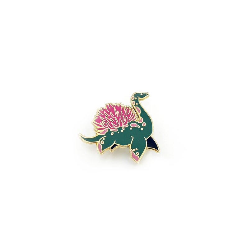 Loch Ness Monster Hard Enamel Pin Cryptid Collection - Etsy