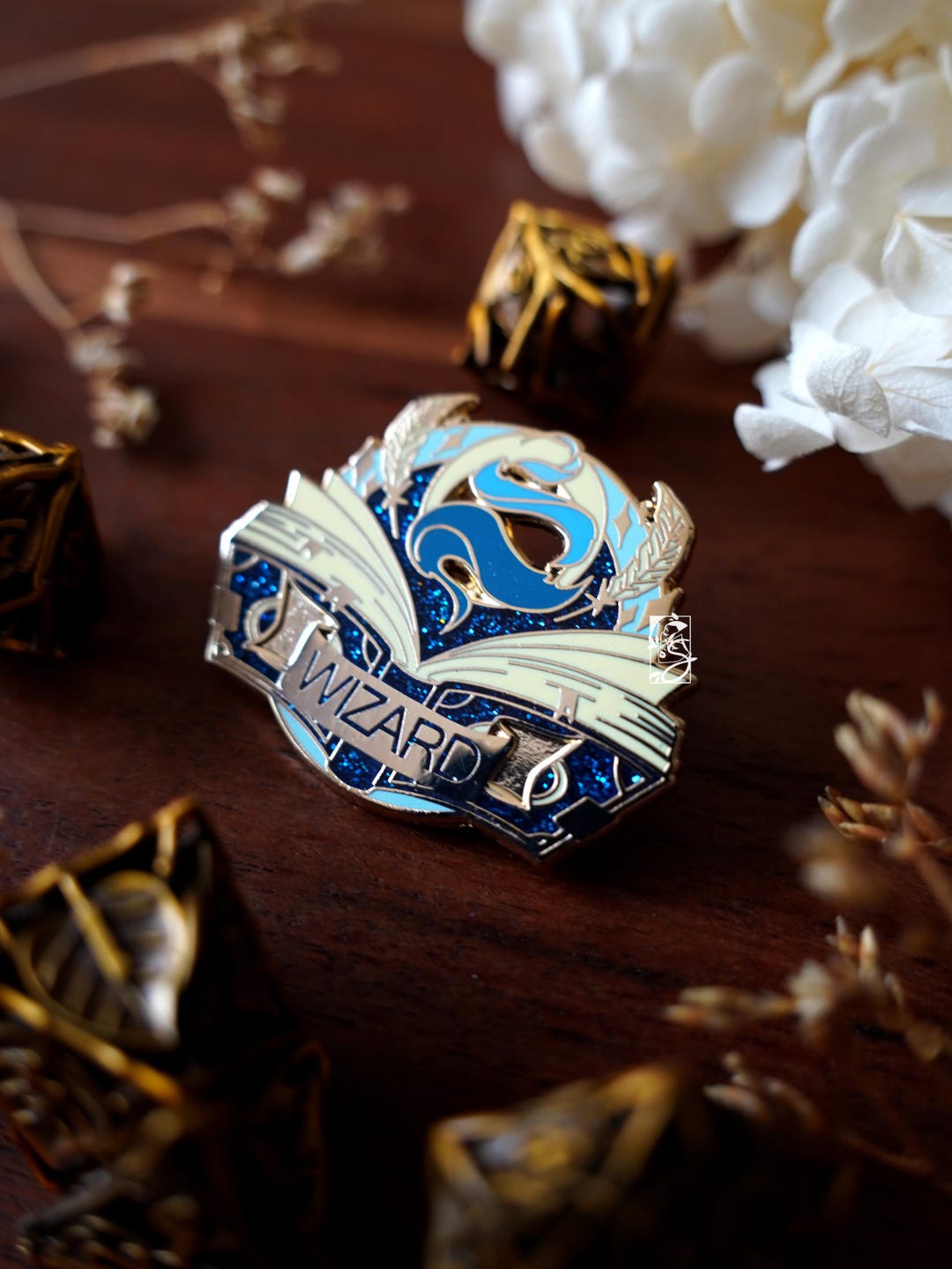 RPG Classes Fantasy Enamel Pin Collection: Wizard Pin - Etsy