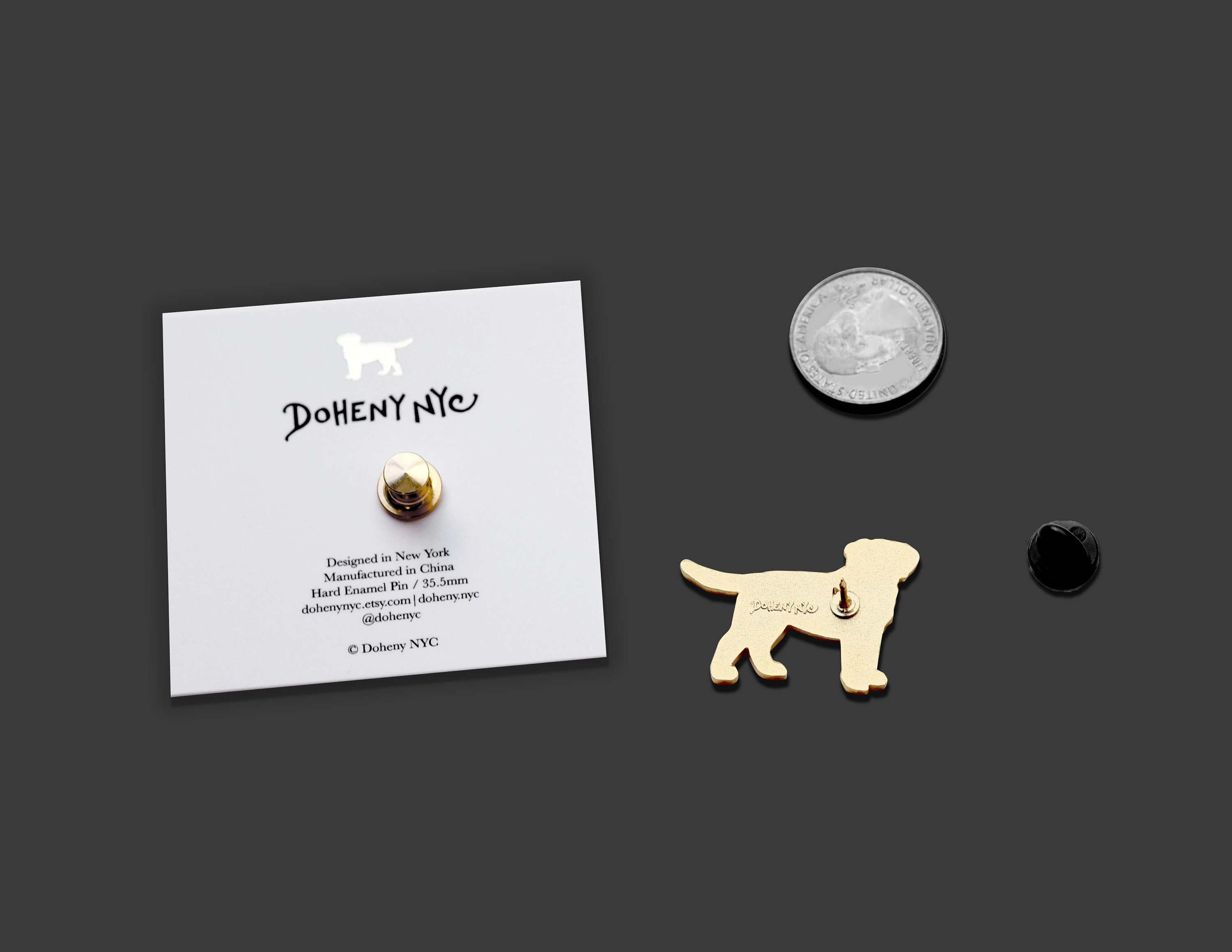 Black Lab Pin Nat the Ambitious Black Lab Hard Enamel Pin - Etsy