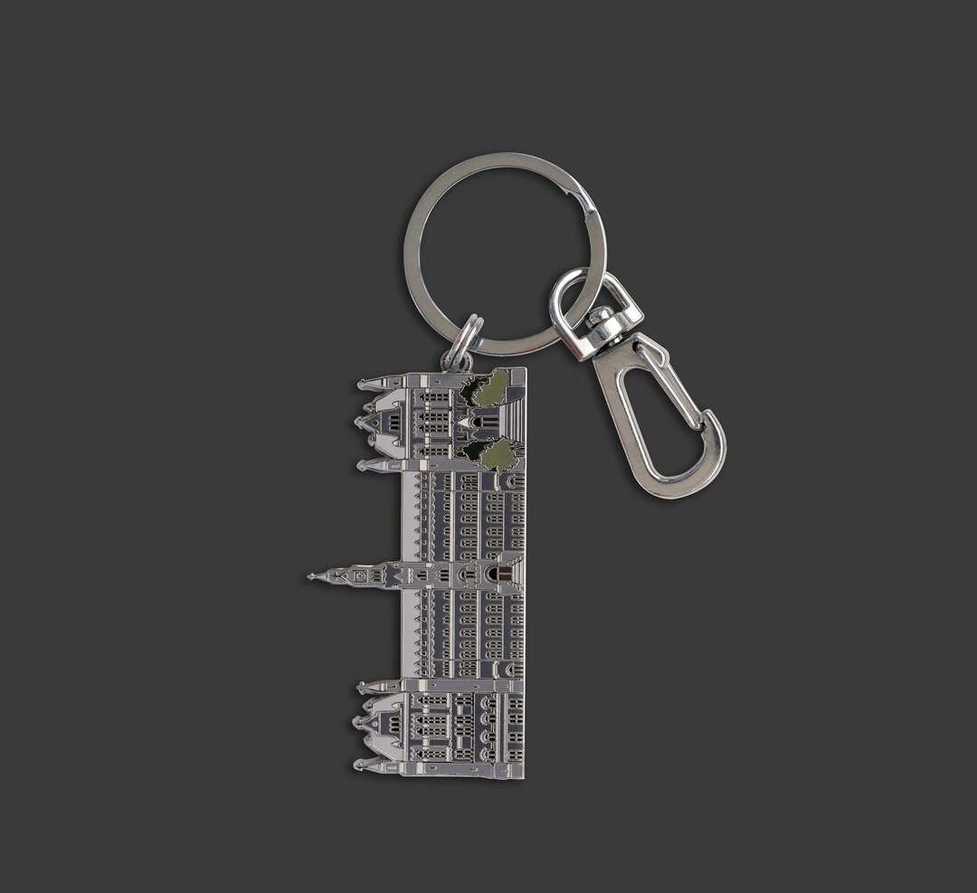 Georgetown Healy Hall Bag Charm Keychain | Georgetown University Healy ...