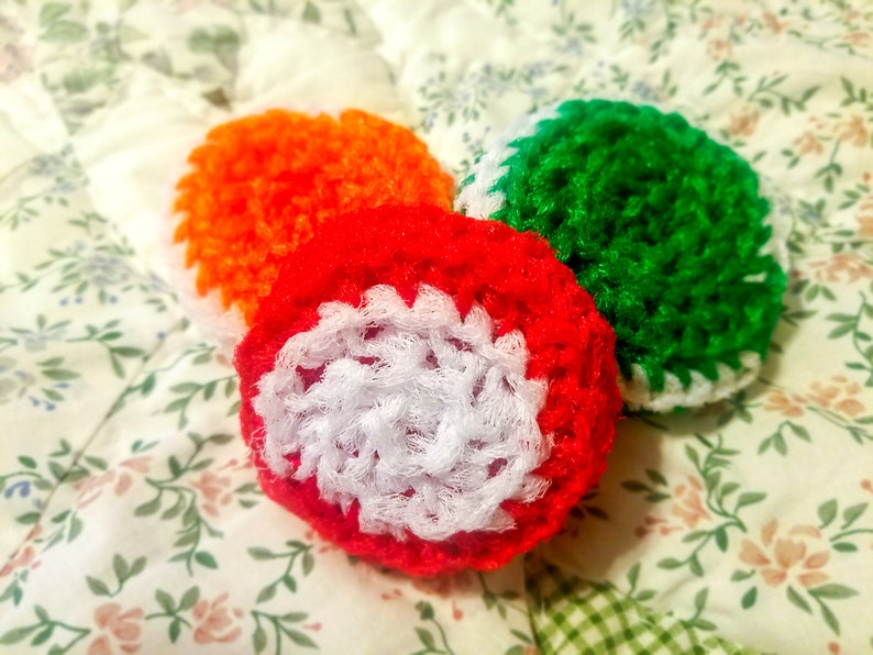 Grandma's Scrubbies Crocheted Nylon Dish Scrubbies Pot Scrubbers ...