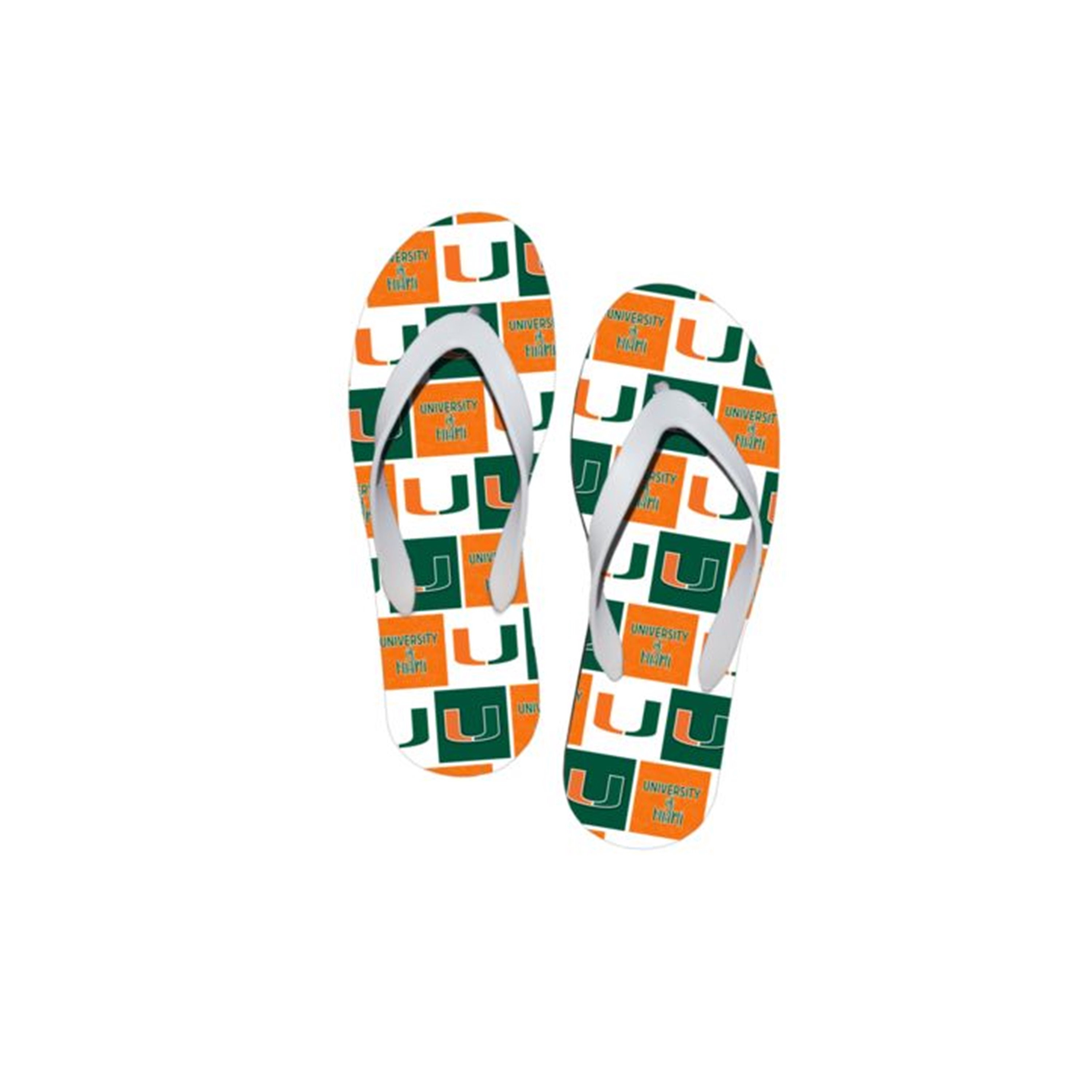 College Themed Flip Flops, Customized for Any School! - Etsy