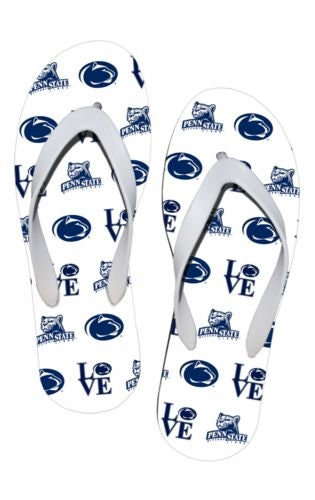 College Themed Flip Flops, Customized for Any School! - Etsy