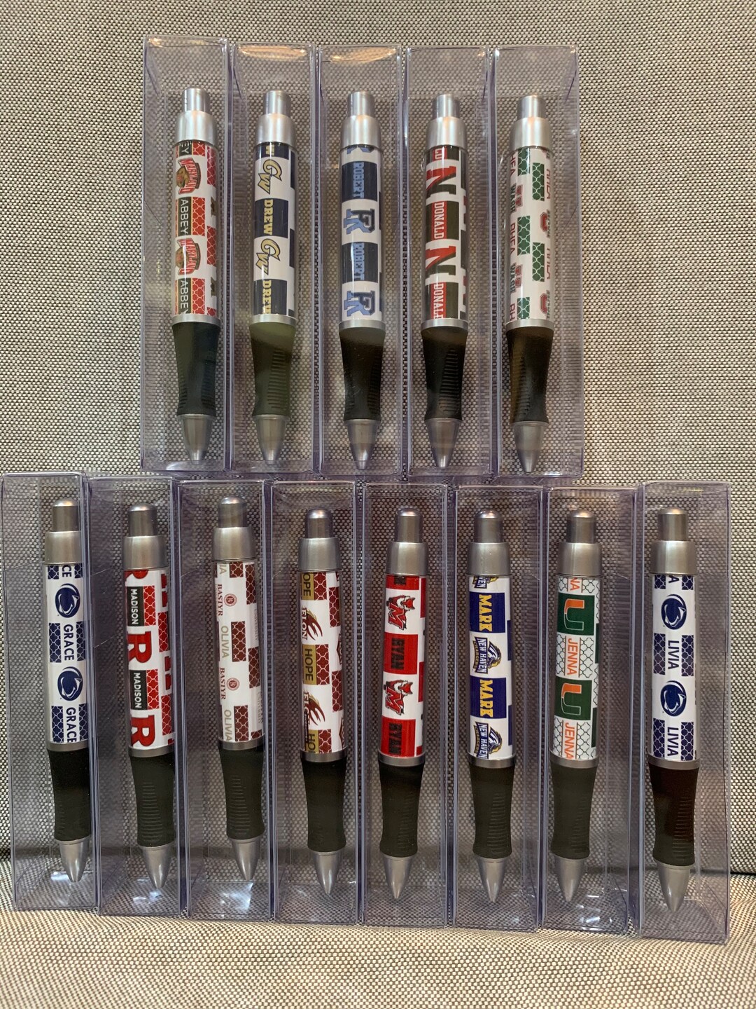 College Themed Pen Personalized - Etsy