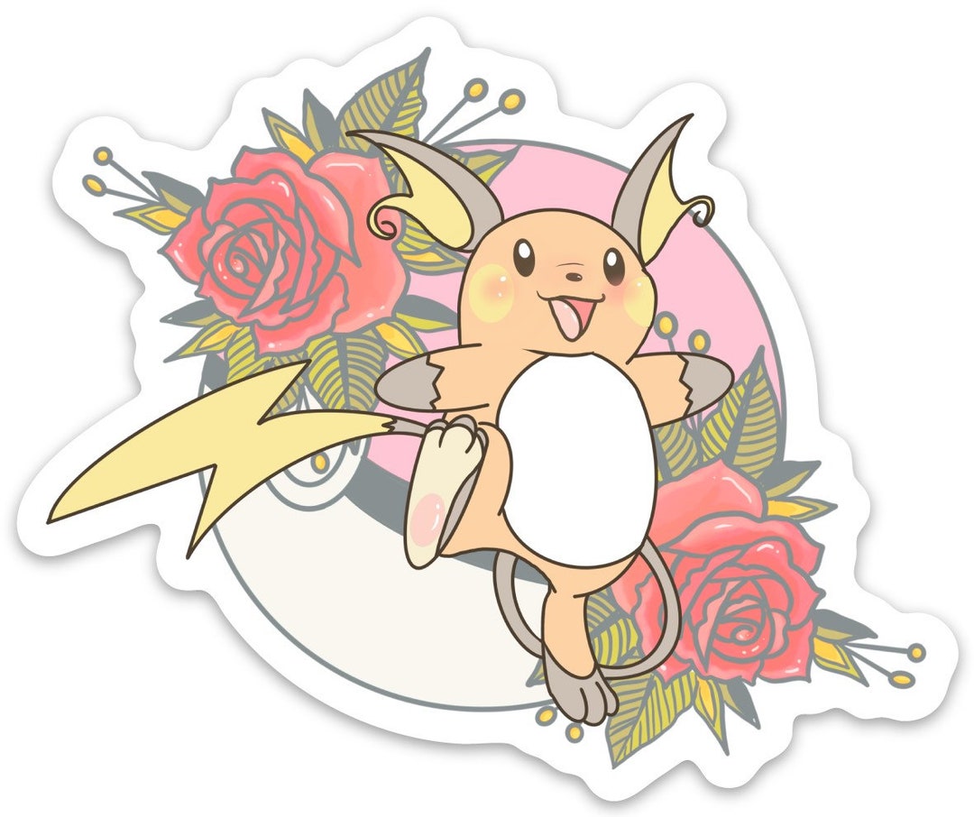 Raichu Sticker - Etsy