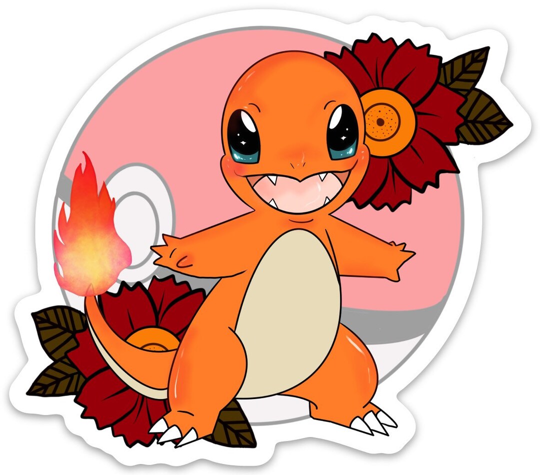 Charmander Sticker - Etsy