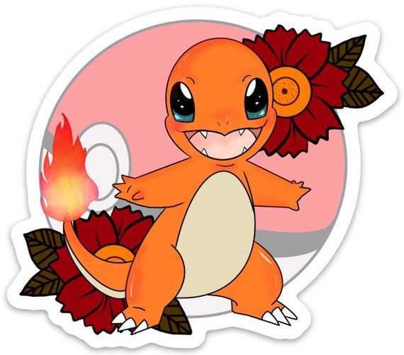 Charmander Sticker | Etsy
