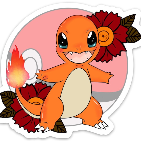 Charmander Sticker - Etsy