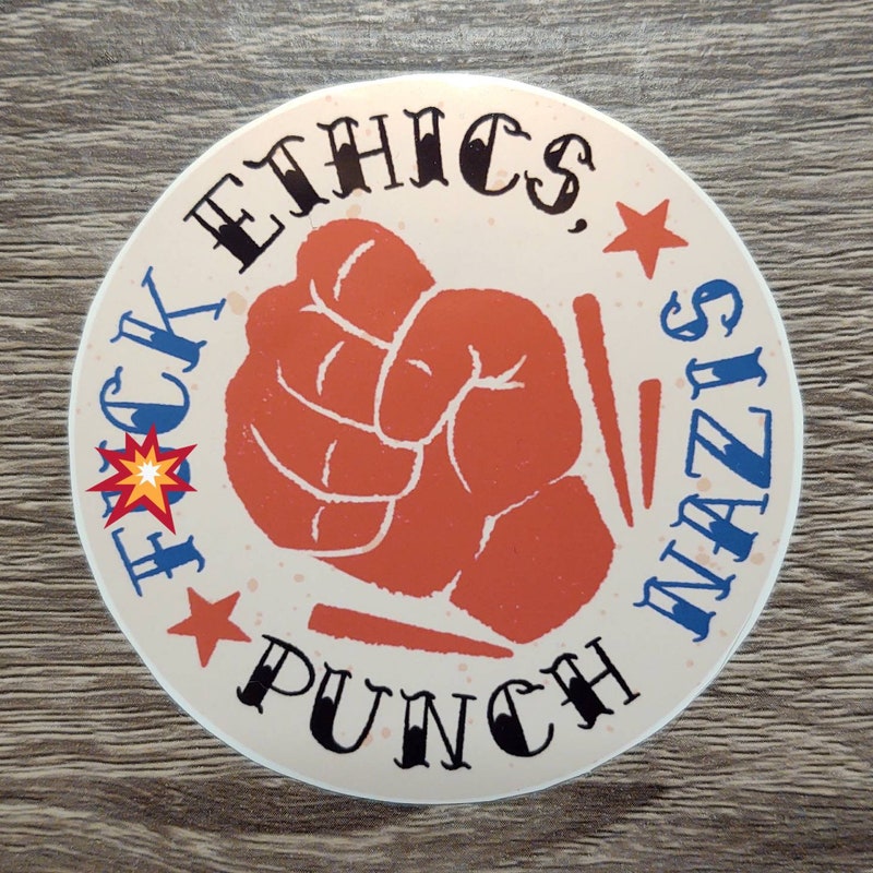Antifa Bumper Sticker - Etsy