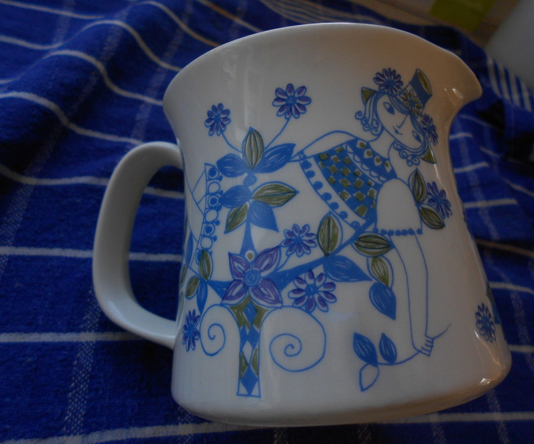 Vintage Sixties Figgjo 'lotte' Milk Jug From Norway - Etsy