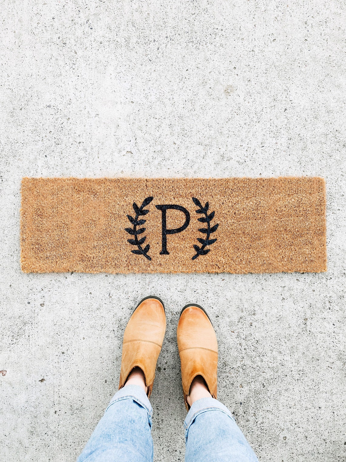 Monogram Doormat . Mini Welcome Mat . Mini Doormat . Gift for - Etsy