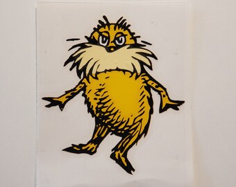 Dr Seuss the Lorax | Etsy