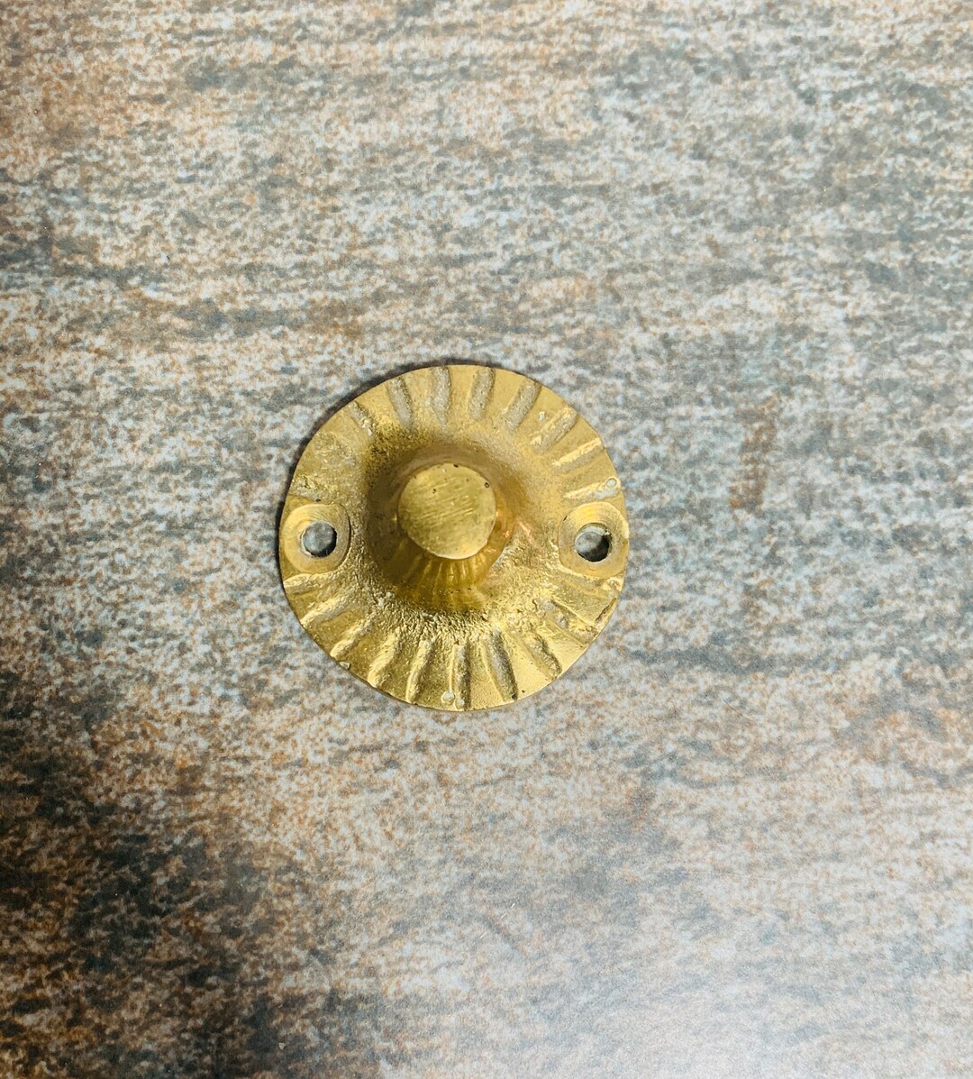 Moroccan Brass, Medallion Hardware, Gold Finish - Etsy