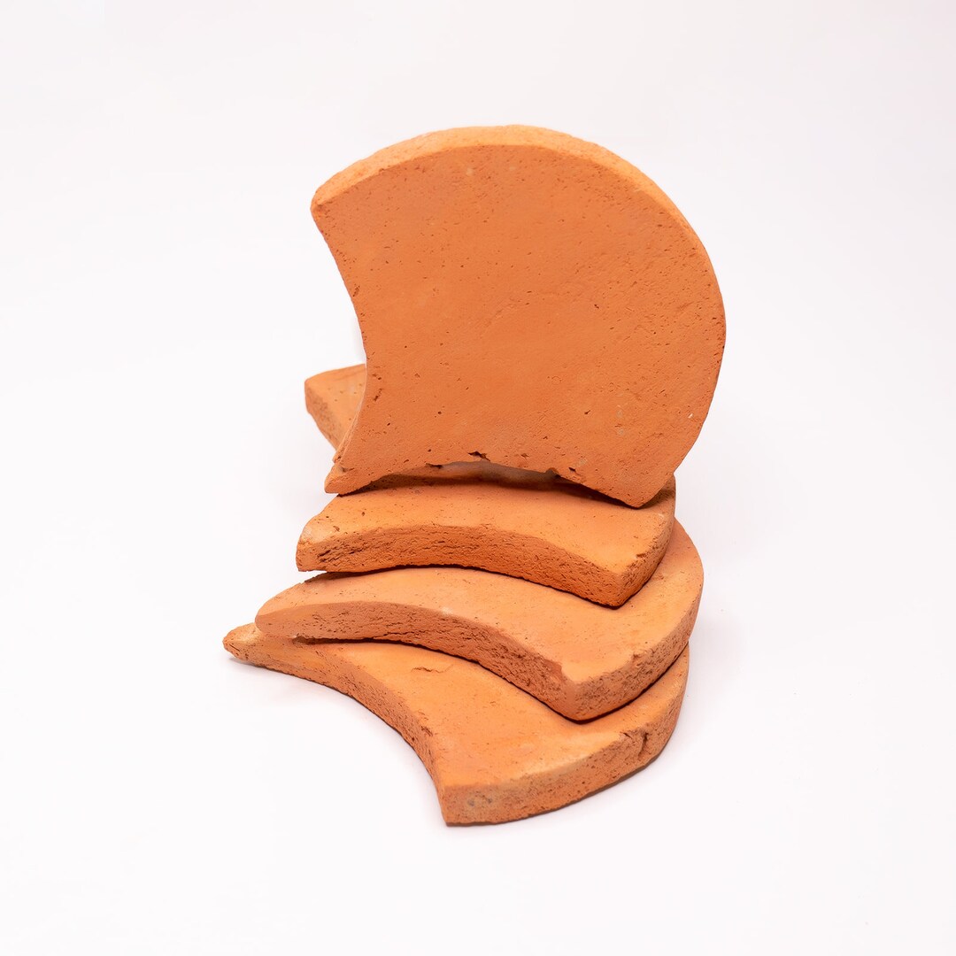 Natural Terracotta Fish Scale, 7"x7"x3/4", SAMPLE - Etsy