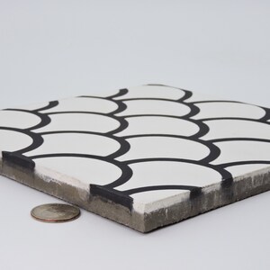 Moroccan Handmade Cement Tile 8 Inch X 8 Inch Floor & Wall Imouzar ...