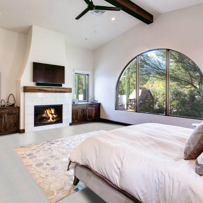 Moroccan Handmade Cement Tile. 8inch X 8 Inch Floor & Wall - Etsy