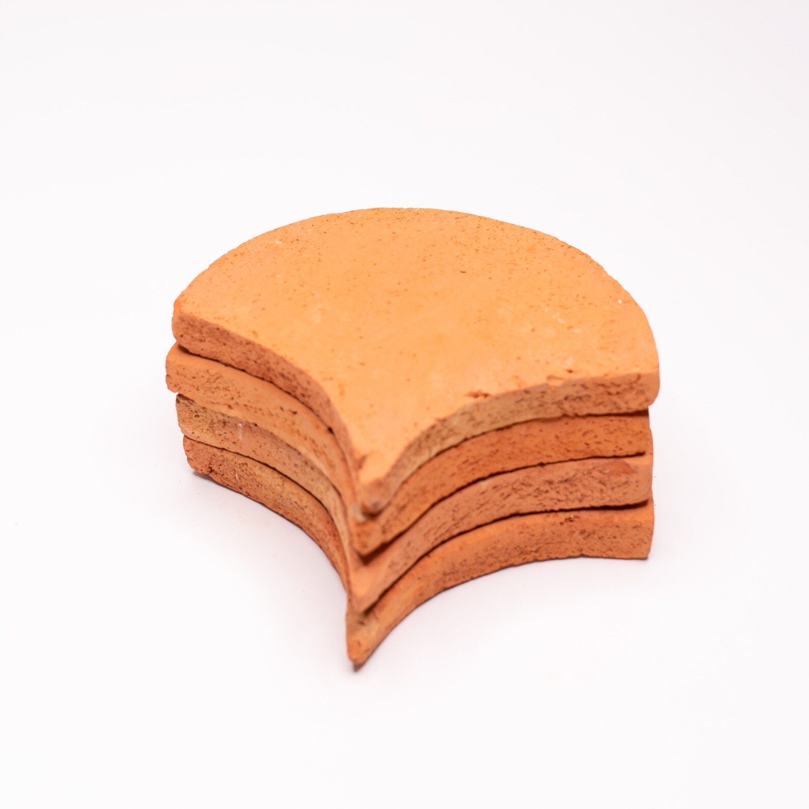 Natural Terracotta Fish Scale 7x7x3/4 Tile - Etsy