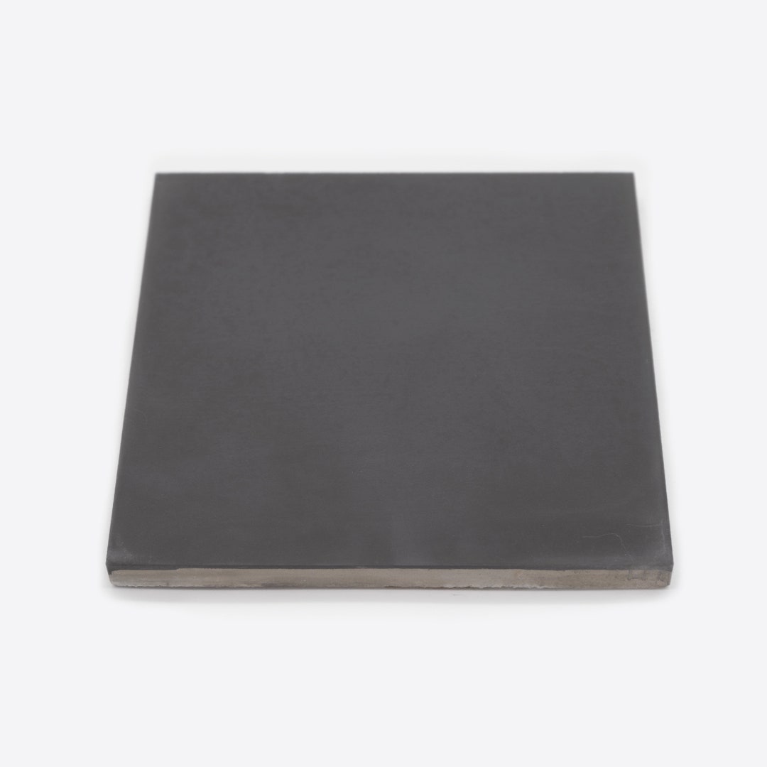 Cement Solid Charcoal Square in 8''x8''x5/8'' Floor & Wall-sample - Etsy