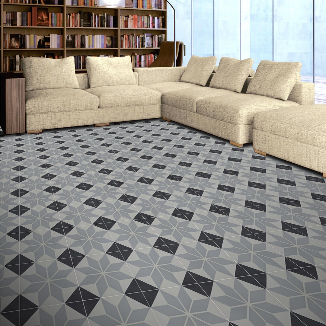 Moroccan Handmade Cement Tile. 8inch X 8 Inch Floor & Wall - Etsy