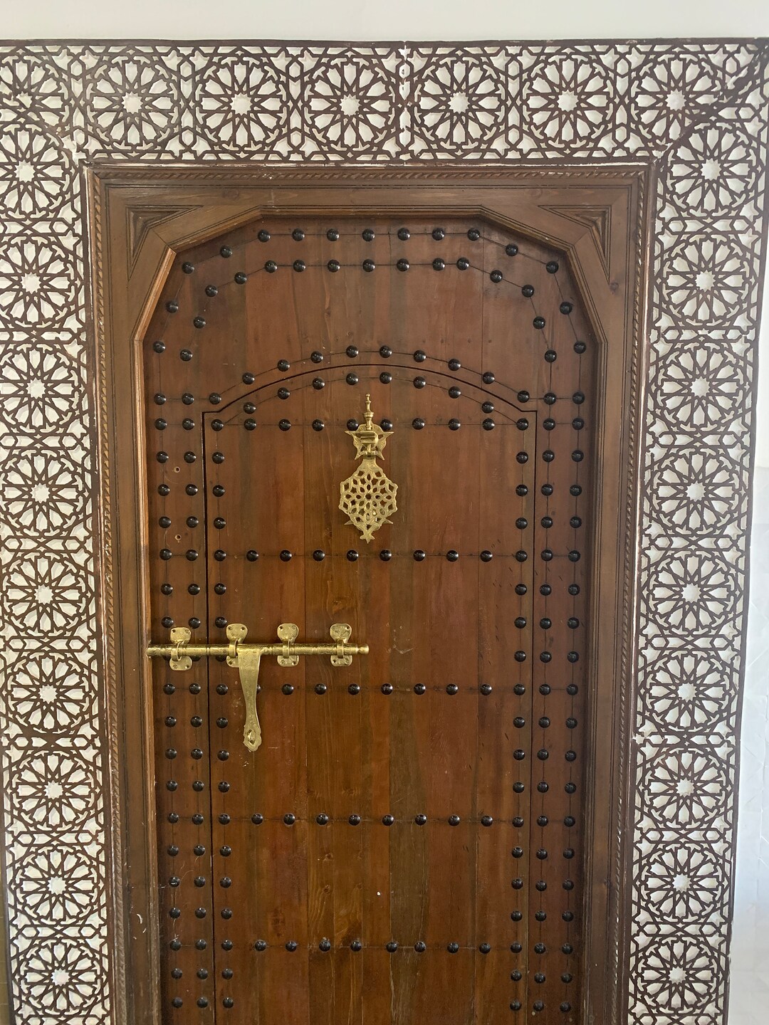 Moroccan Carved Plaster Panel for Wall and Ceiling - Etsy