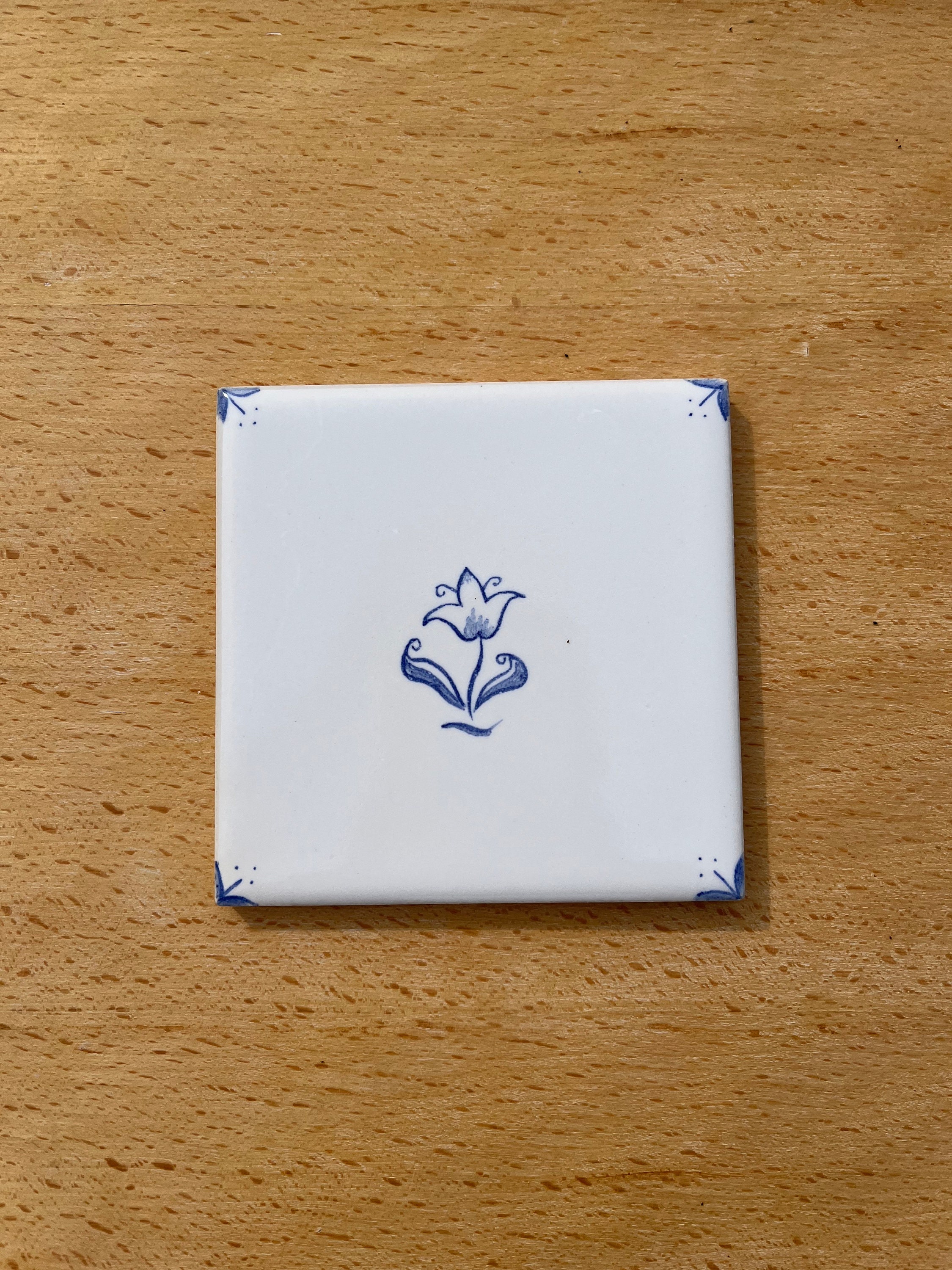 Small Butterfly Set: French Country/ Delft Tiles for - Etsy