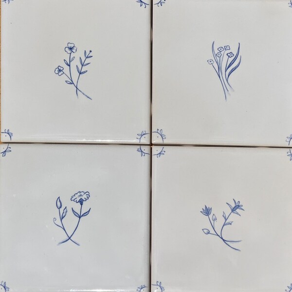 French Tiles - Etsy