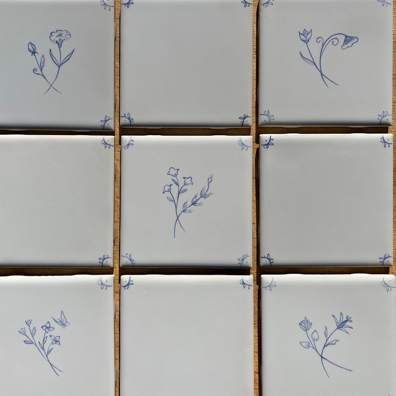 French Tiles - Etsy