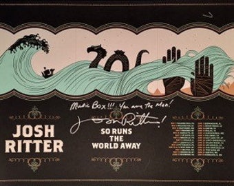 Josh Ritter Acoustic Tour Poster - Etsy