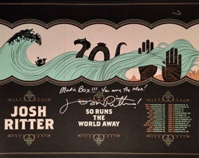 Josh Ritter Acoustic Tour Poster - Etsy