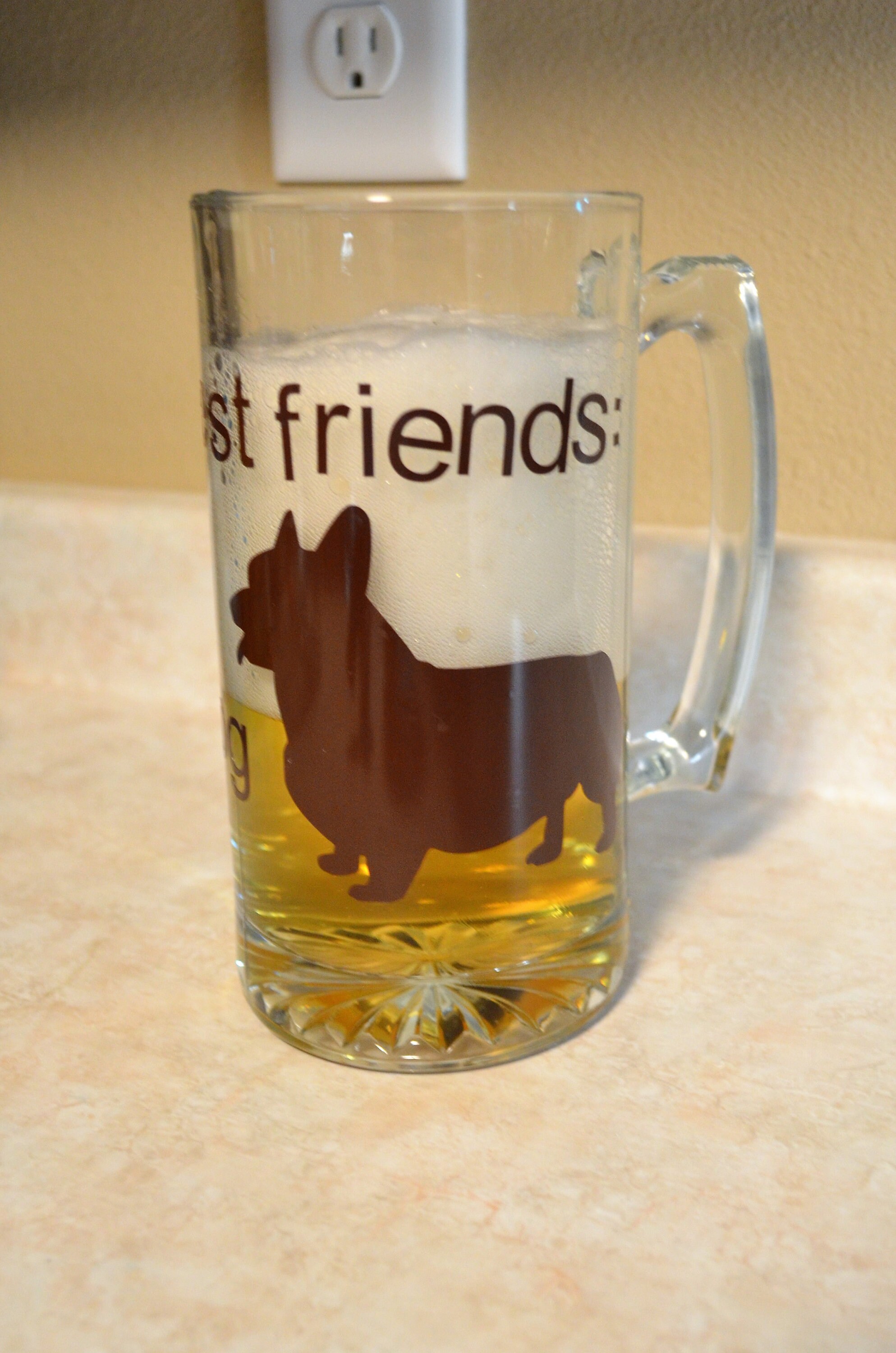 Man's Best Friend Beer Mug With Personalized Dog of Choice - Etsy UK