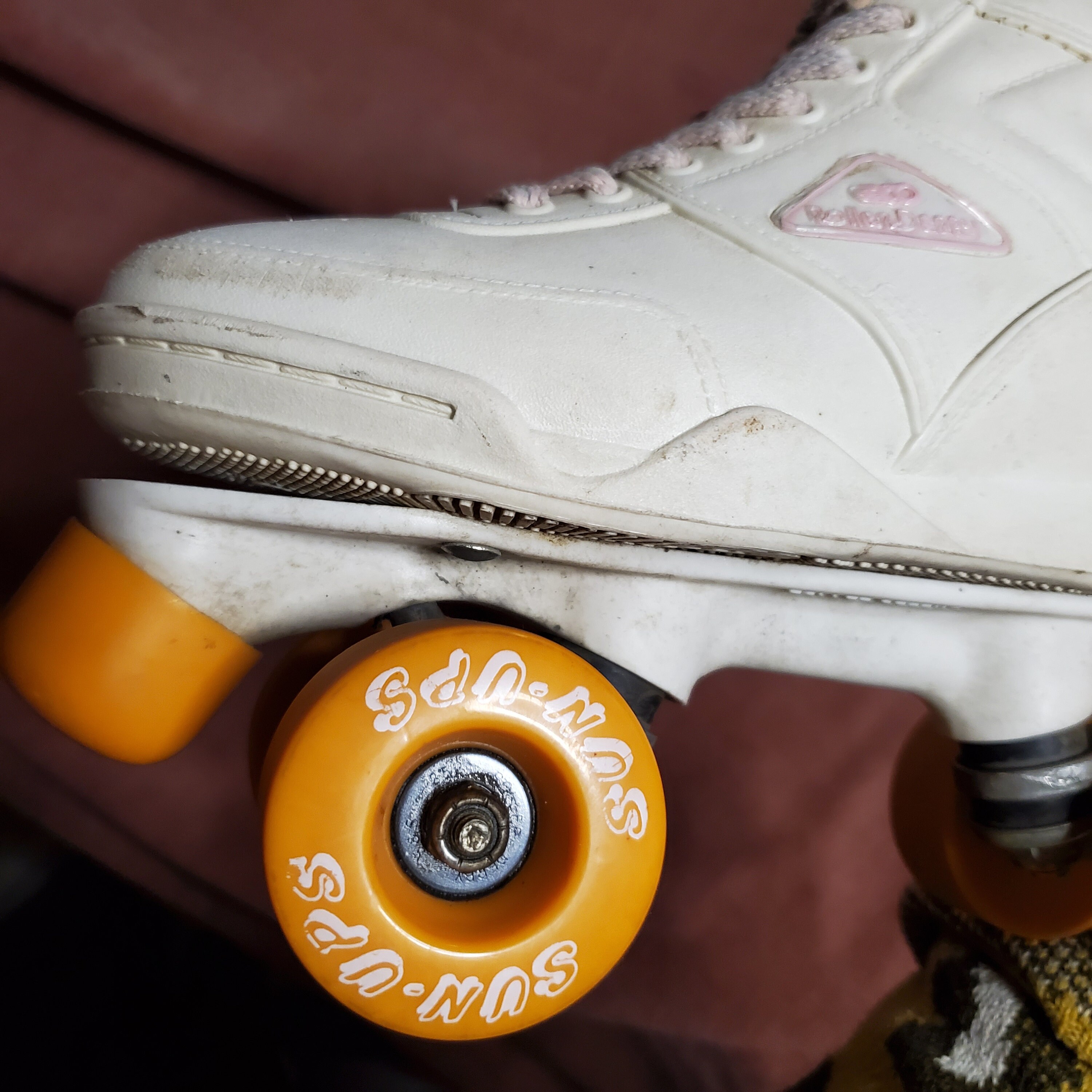 Vintage Roller Derby Rollerskates skate Size 7 Looks Like 90s L.A. Gear ...