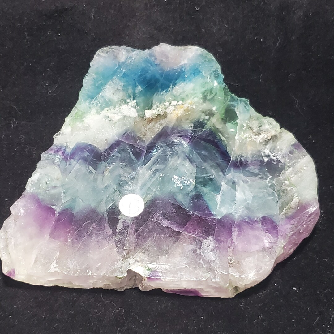 Fluorite Slab With Chevron Pattern - Etsy