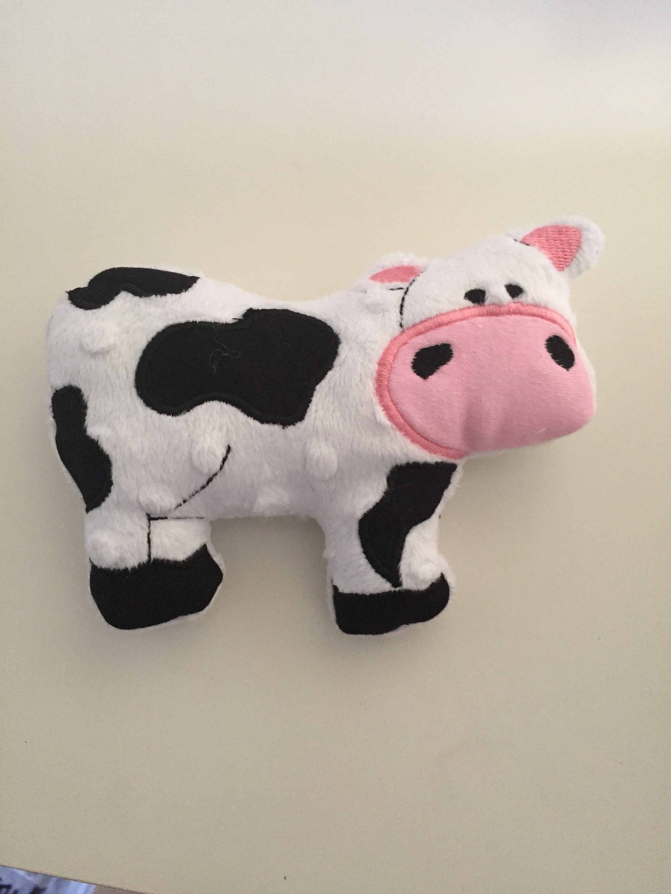 ITH (in the Hoop) Stuffed Toy Cow Machine Embroidery - Etsy