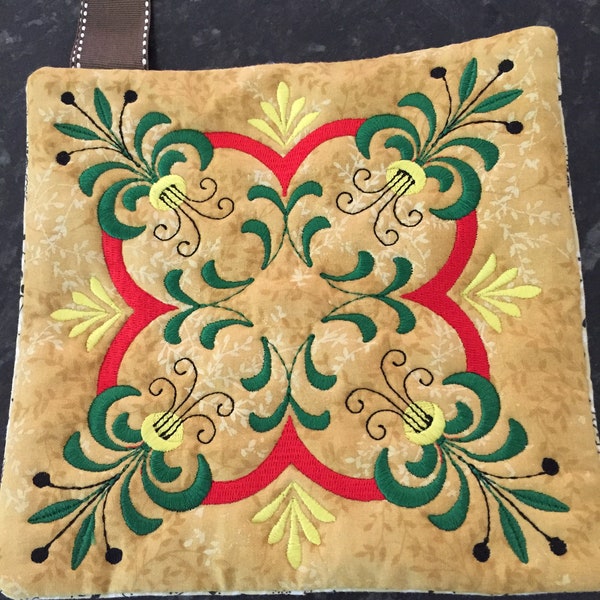 In the Hoop Pot Holders - Etsy