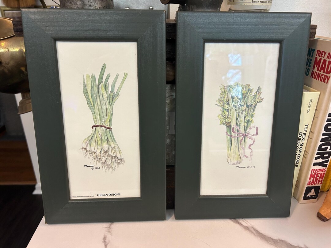 Vintage Martha Hanson Limited Edition "a Cryin Shame" Green Onions and ...
