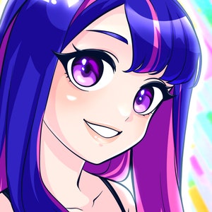 Anime Art Commission Vtuber PFP Drawing - Etsy