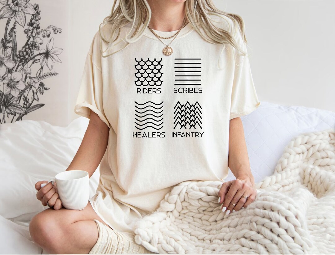 Quadrant T-shirt - Fourth Wing - Empyrean Merch, Book, Iron Flame ...