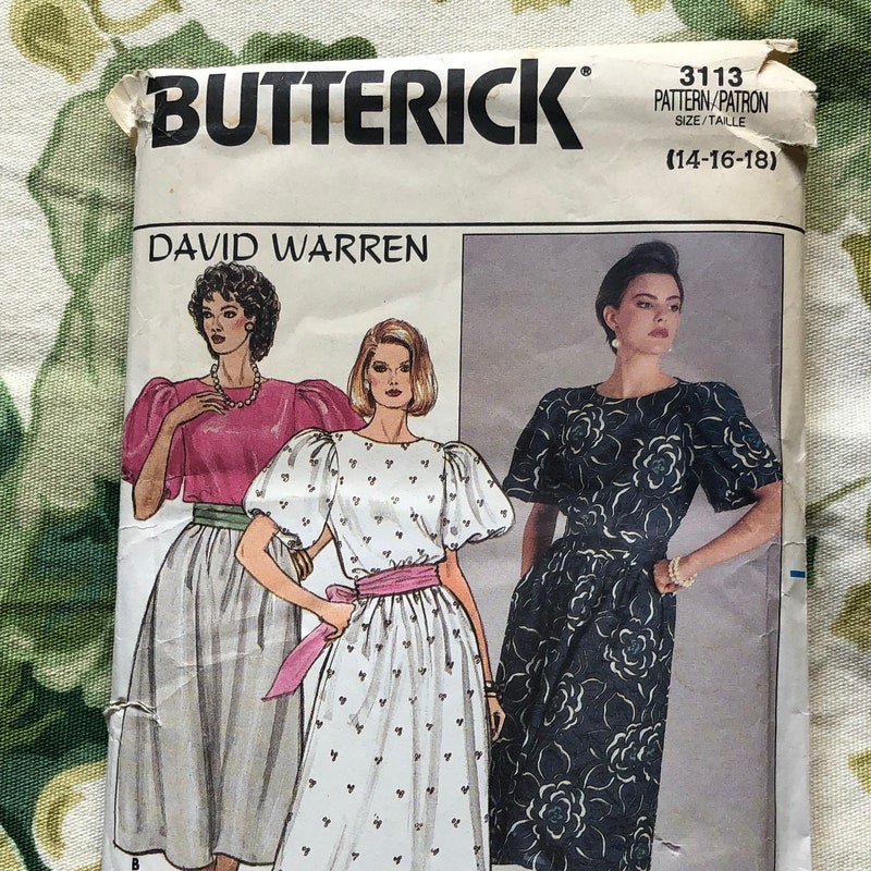 Butterick Dirndl Pattern - Etsy