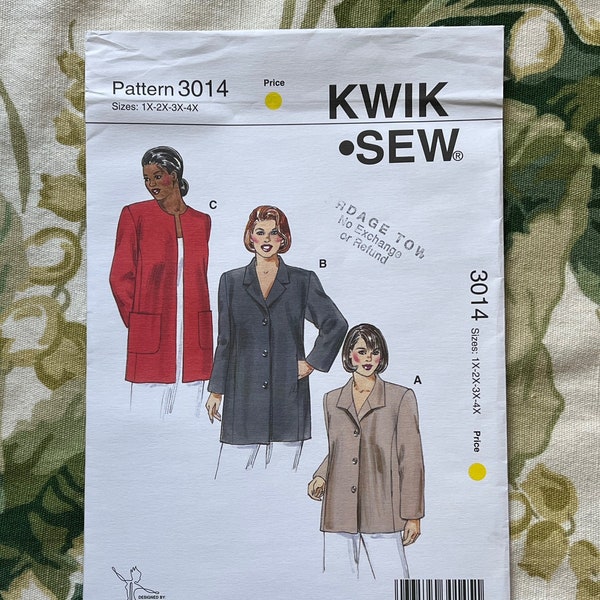 Kwik Sew Plus Size - Etsy