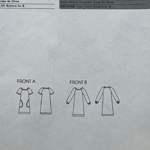 Vintage Vogue Sewing PATTERN 8027 Misses' Dress Size: 14 Bust 36" Waist ...