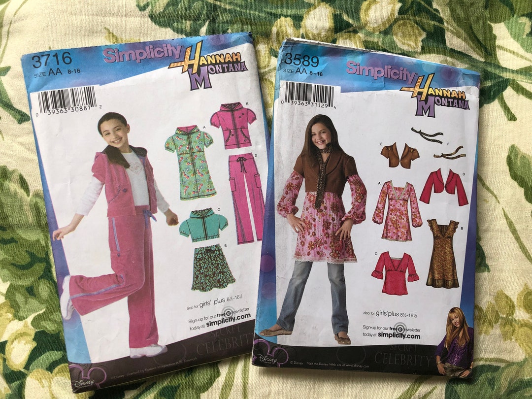 Simplicity 3589 and 3716 Patterns - Girls' Dress, Mini-dress, Tunic ...
