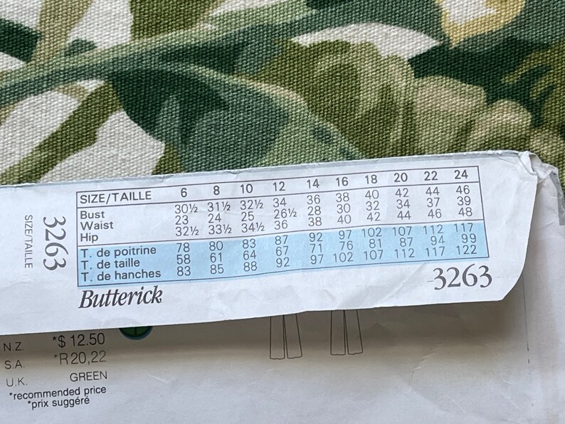 Vintage 1990s Butterick Sewing PATTERN 3263 Misses' Pants - Etsy