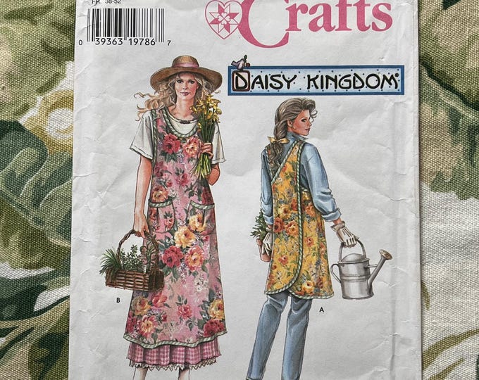Simplicity Sewing PATTERN 7481 Misses' Apron in Two Lengths Sizes S-M-L ...