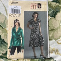 PDF Vintage Vogue Coutourier Sewing Pattern No 545 1952, Bust 32 Inches ...
