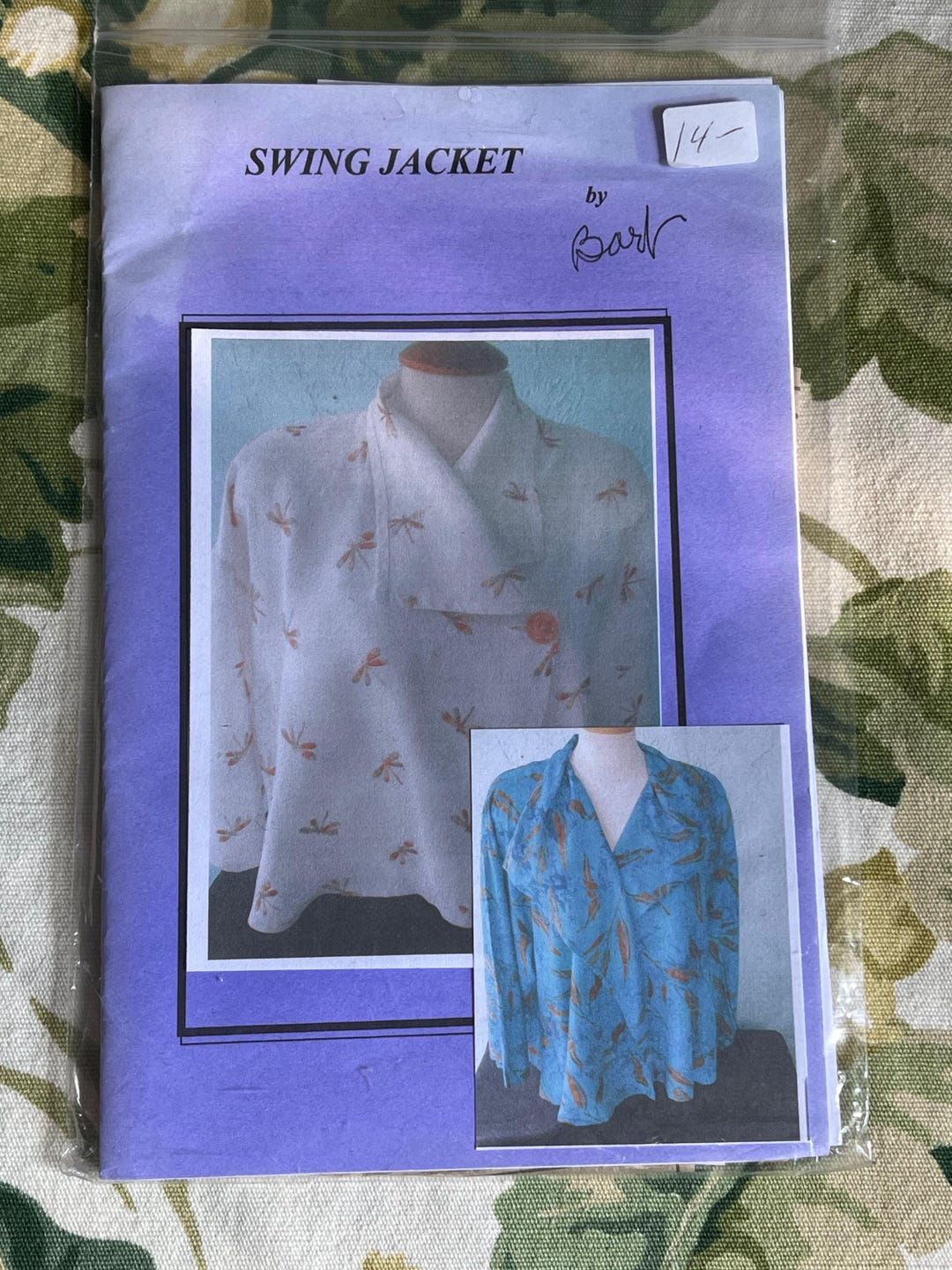Swing Jacket Sewing PATTERN by Barb - Barb Callahan - Barb Originals ...